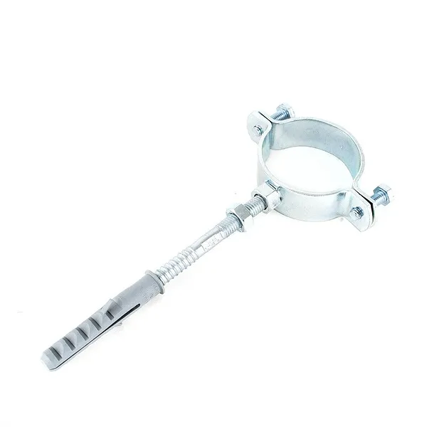 Pipe Clamps with Wall Plugs aseel 1.5 inches